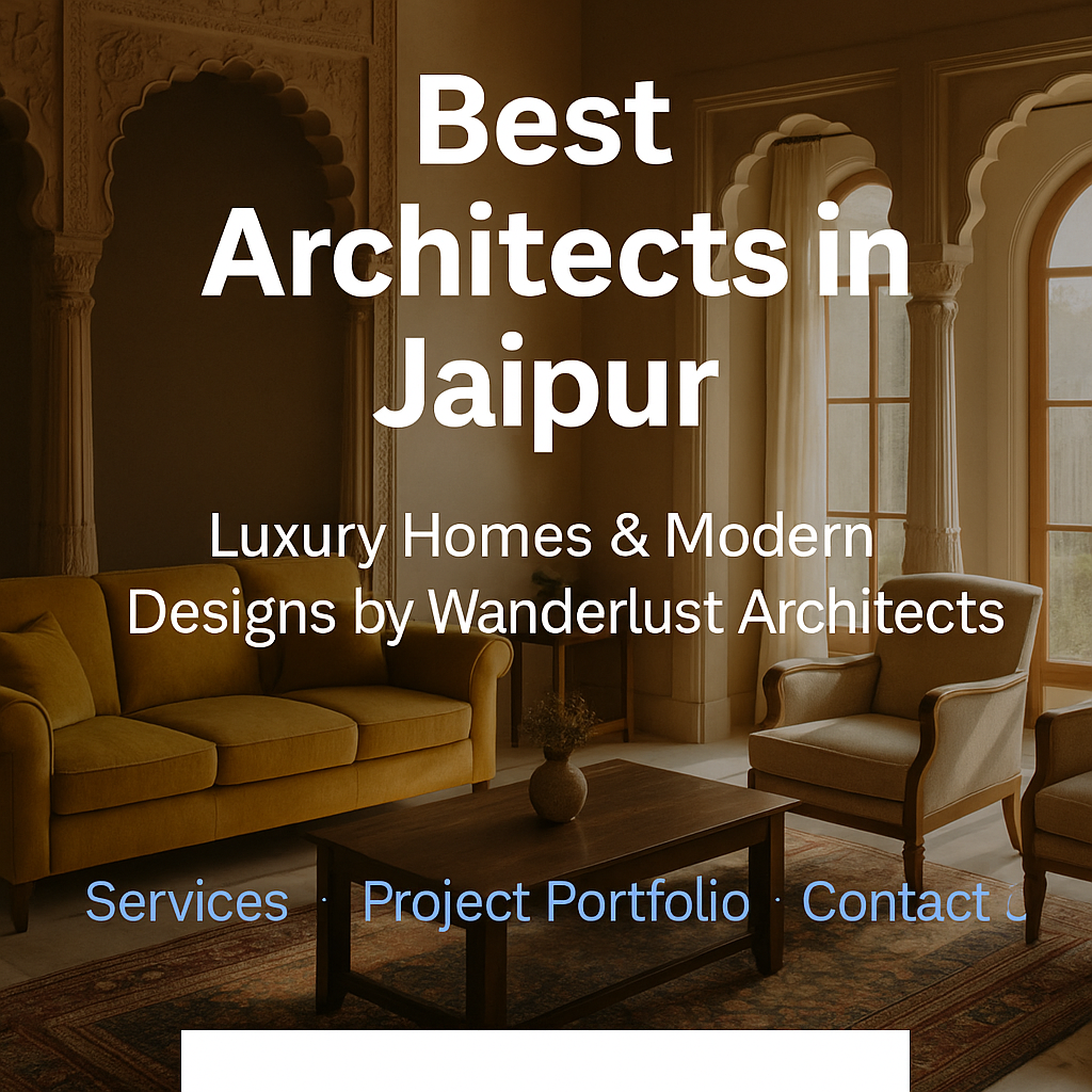 Best Architects in Jaipur | Wanderlust Architects 2025 – Luxury Homes ...